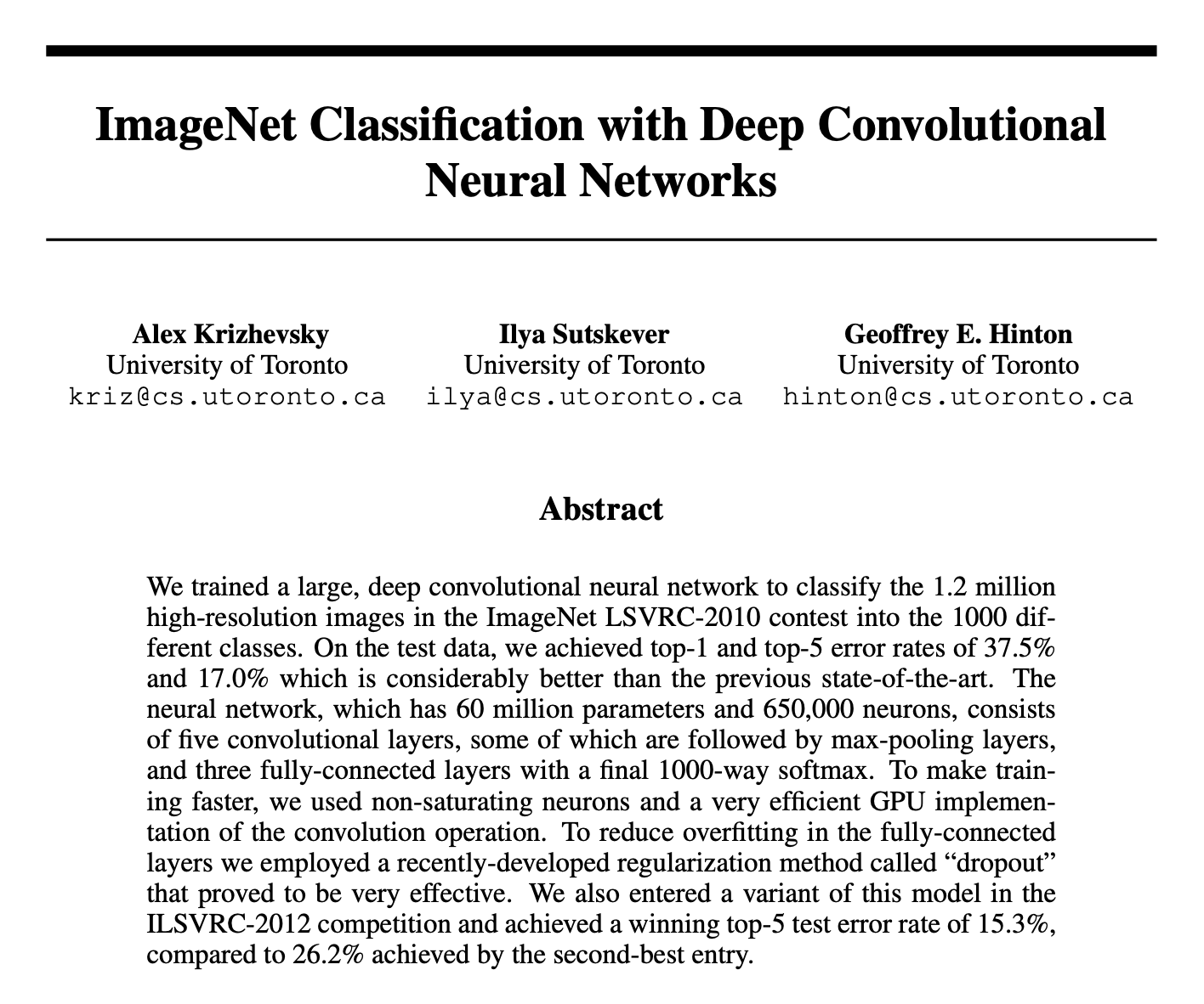 [Paper Review] AlexNet (2012) | Coding Gallery